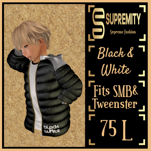 Second Life Marketplace - [Supremity] Black and White (add me)