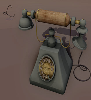 Second Life Marketplace - LouChara Vintage Telephone