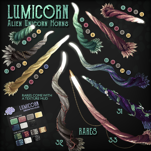 Second Life Marketplace - ::Static:: Lumicorn - 17 True Jeweled Kelpi