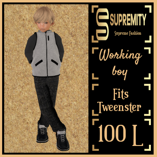 Second Life Marketplace - [Supremity] Working boy