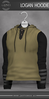 Second Life Marketplace - [JUSTICE] LOGAN HOODIE - LEMONADE