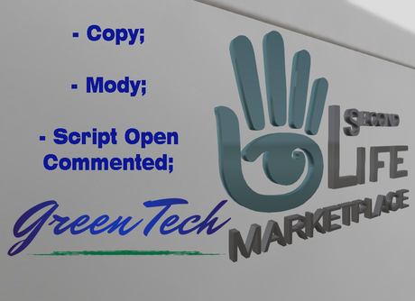 Second Life Marketplace - 3D Logo MP