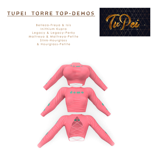 Second Life Marketplace - TuPei Terre Top - DEMOS