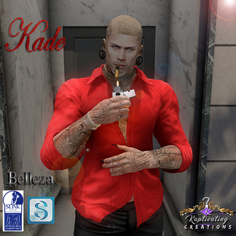 Second Life Marketplace - Kade Dress Shirt Belleza Jake Fatpack