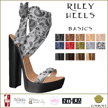 Second Life Marketplace - BM Riley Heels SS21 HUD