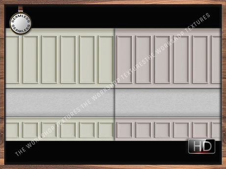 Second Life Marketplace - LUXURY WALL PANEL - 3