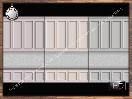Second Life Marketplace - LUXURY WALL PANEL - 3