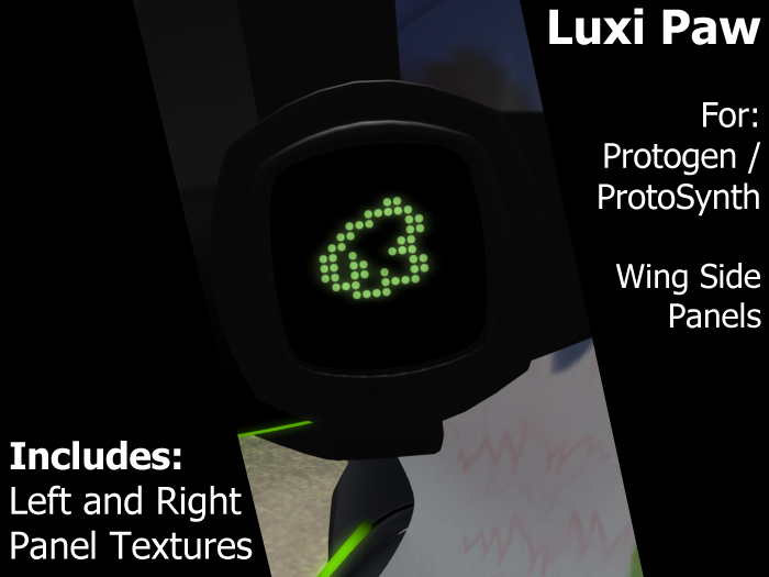 Second Life Marketplace - Protogen Wing Side Panels Standalone