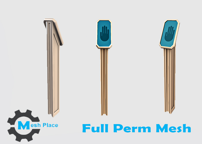 Second Life Marketplace - Mesh Place - Sci-Fi Interface Panel - Full ...