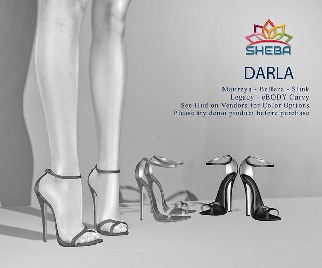 Second Life Marketplace - [Sheba] Darla Heels demo