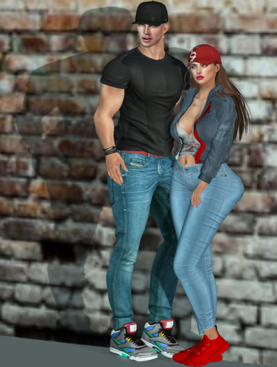 Second Life Marketplace - DAF poses Urban Couple 2
