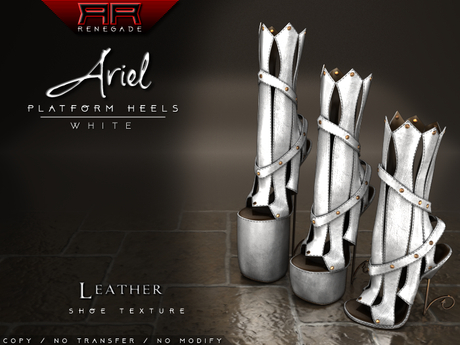 Second Life Marketplace - [Renegade] Ariel Platform Heels - Fatpack