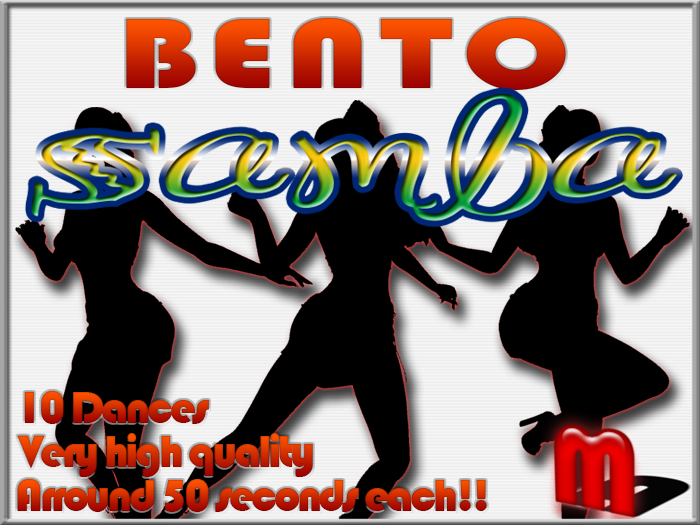 Second Life Marketplace - MocapAnimations Samba BENTO Dances Pack!