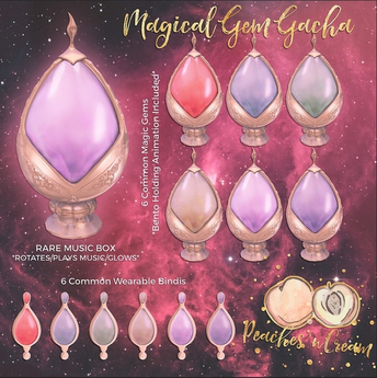 Second Life Marketplace - Peaches 'N Cream - Magic Gem - Pink