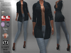 Second Life Marketplace - "GCD" Riza Open Shirts Blue