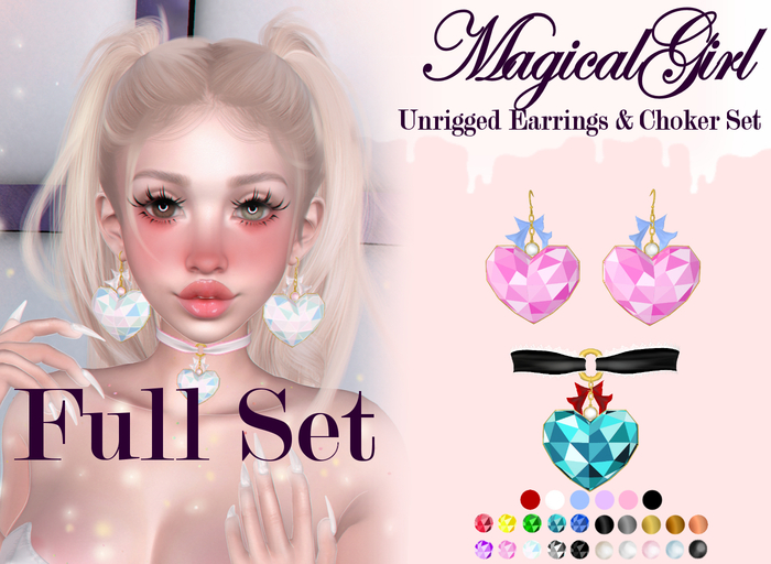 Second Life Marketplace - [:MB:] Magical Girl Full set