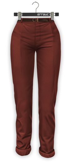 Second Life Marketplace - erratic / dune - chinos / rust (maitreya)