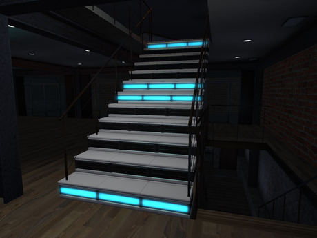 Second Life Marketplace - Cyber Steps - Illuminated Stair Kit - 60 ...
