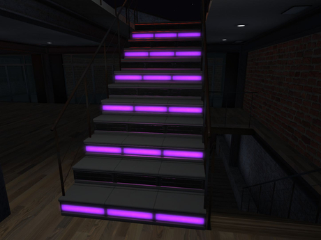Second Life Marketplace - Cyber Steps - Illuminated Stair Kit - 60 ...