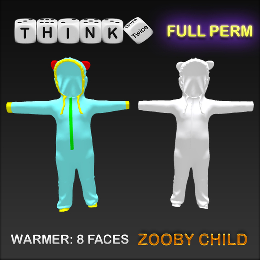 Second Life Marketplace - TT-ZC20-WARMER ZOOBY CHILD