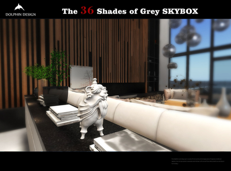 Second Life Marketplace - [Dolphin Design]The 36 Shades of Grey Skybox