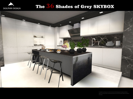 Second Life Marketplace - [Dolphin Design]The 36 Shades of Grey Skybox