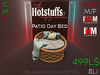 Second Life Marketplace - ~Hotstuffs~ Patio Daybed with bento & INM/INAM