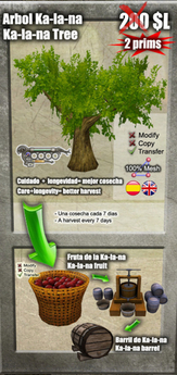 Second Life Marketplace - Arbol de ka-la-na [G&S] - Ka-la-na tree [G&S]