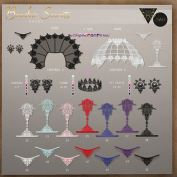 Second Life Marketplace - ERSCH & BEO - Boudoir Secrets gacha ...