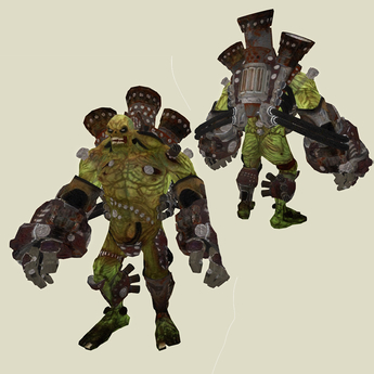 Second Life Marketplace - H.O.W Mesh Green Ogre, Full Perm, Low Prim ...