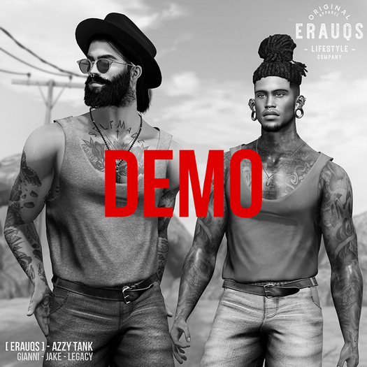 Second Life Marketplace - [ ERAUQS ] - Azzy Tank - DEMO