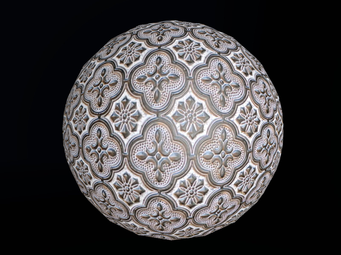 Second Life Marketplace - Full Perm CCO 3D Materials Texture Metal Engraved
