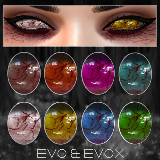 Second Life Marketplace - {Baecraft} Virus Eyes - Lelutka EVO & EVOX ...
