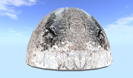 Second Life Marketplace - Snow Skydome - Skybox - 15x15 2 Land Impact ...