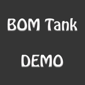 Second Life Marketplace - BOM Tank DEMO
