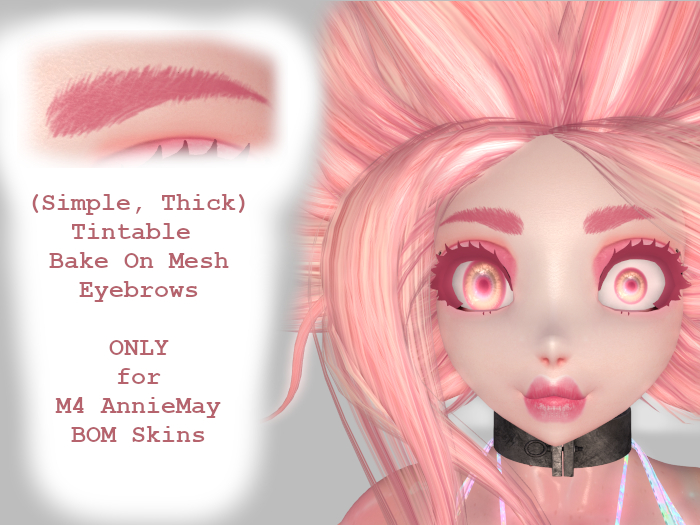 Second Life Marketplace - ~My Pet Mononoke~ Tintable M4 AnnieMay Bake ...