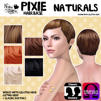 Second Life Marketplace - (NO) Pixie Cut (Tattoo) - Demo