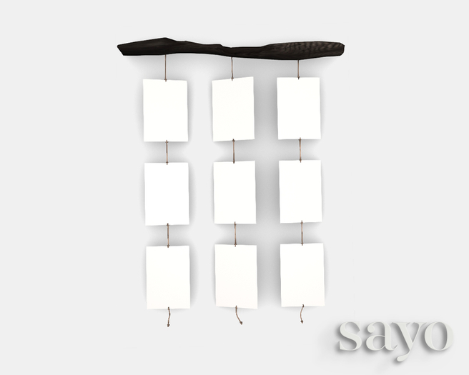 Second Life Marketplace - SAYO - Memoried Photo Display - Ebony