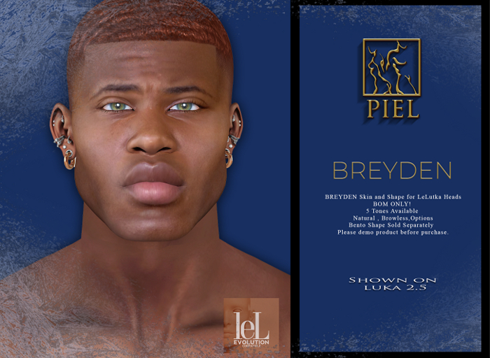 Second Life Marketplace - Piel - Breyden LeLutka BOM Applier - Ochre