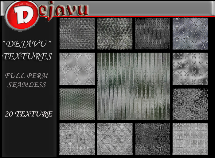 Second Life Marketplace - ^^Dejavu^ Full Perm Transparent glass ...