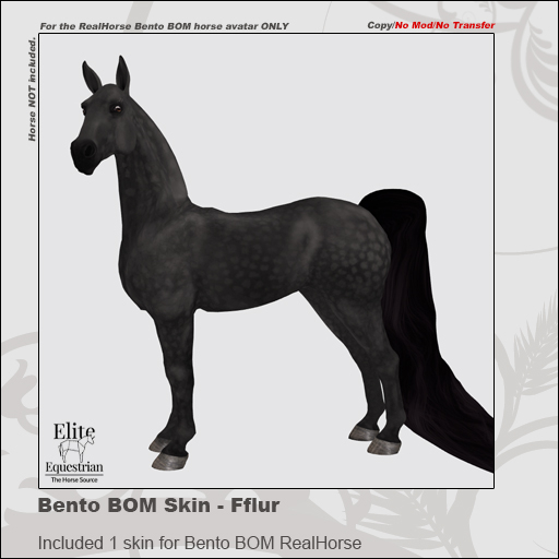 Second Life Marketplace - *E* Skin Fflur BOM RealHorse [Boxed]