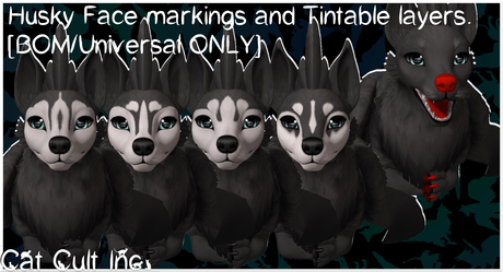 Second Life Marketplace - Husky Midnight MOD
