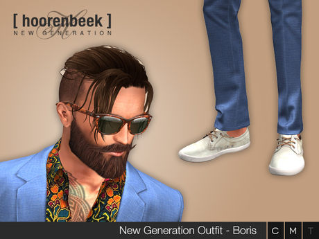 Second Life Marketplace - Complete Outfit - Boris - Signature, Legacy ...
