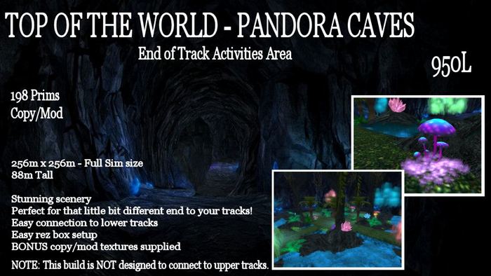 Second Life Marketplace - Top of the World - Pandora Caves
