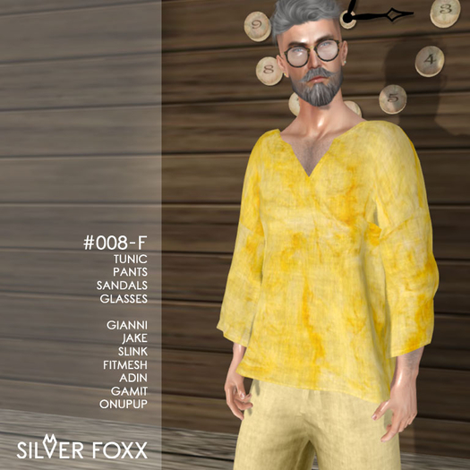 Second Life Marketplace - [SILVER FOXX] #008-F