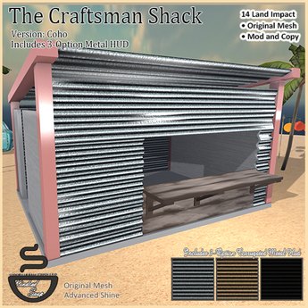 Second Life Marketplace - Kindred Soup - The Craftsman Shack (Coho)