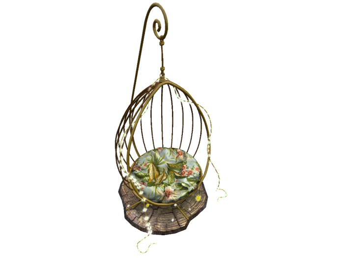 Second Life Marketplace - TLG - The Beasts Lair Cage Seat Boxed RARE