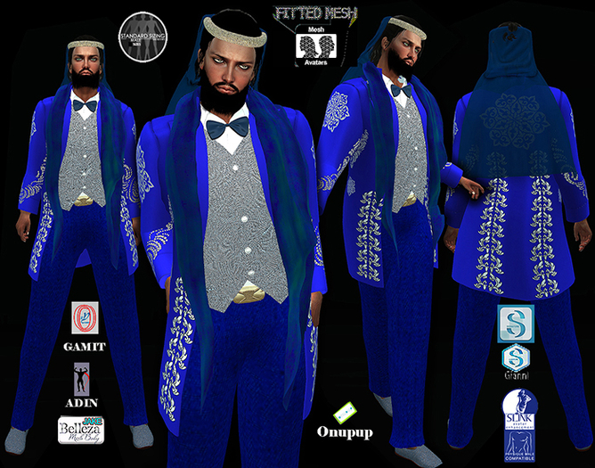 Second Life Marketplace - ARAB GENTLEMAN-SLINK-GIANNI-BEL JAKE-ADIN ...