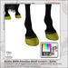 Second Life Marketplace - *E* BOMFR Hoof Covers -Solid Colors [Boxed]