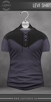 Second Life Marketplace - [JUSTICE] LEVI SHIRT - TOPAZ